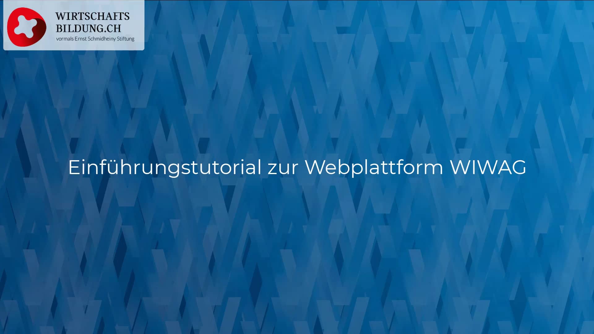 Einführungstutorial WIWAG on Vimeo