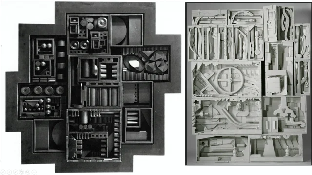 Louise Nevelson Assemblage