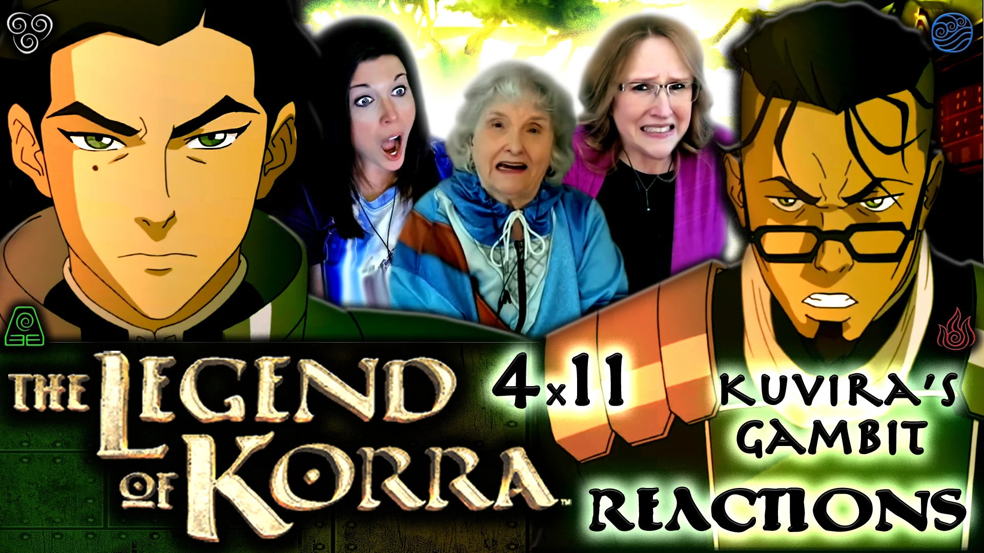 The Legend of Korra 4x11 | Kuvira's Gambit | AKIMA Reactions on Vimeo