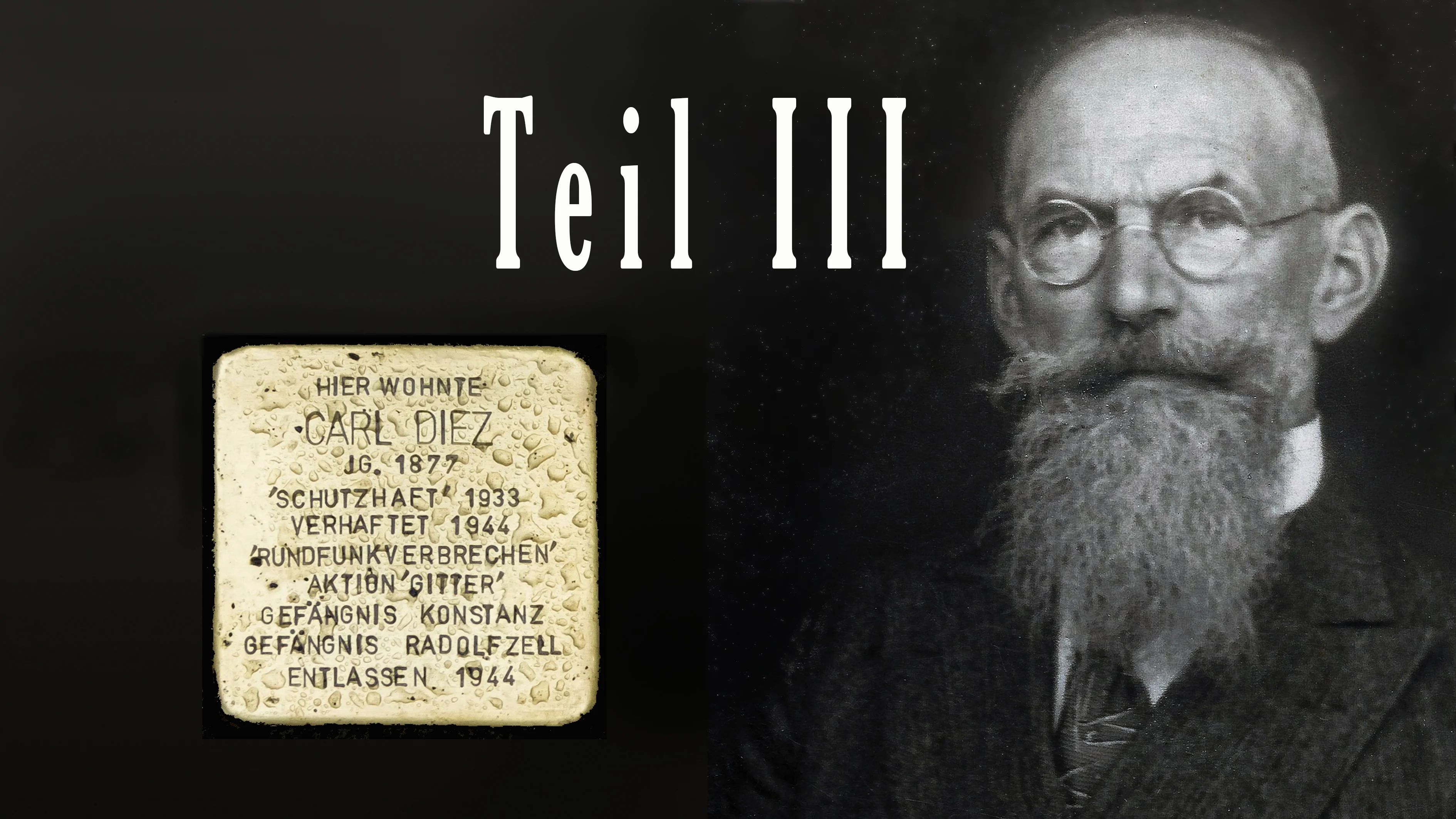 Carl Diez - Ich bleibe • Dokumentation eines Lebens in Demokratie und ...