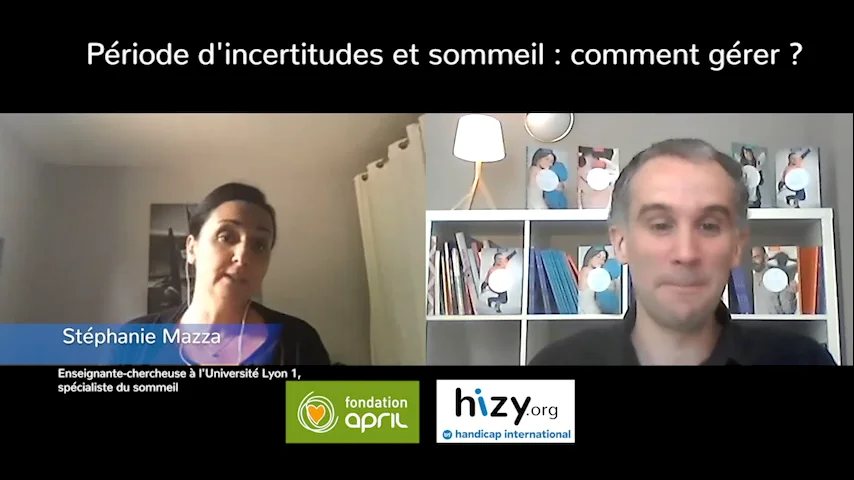 Fondation April - Conférence Sommeil - Stéphanie Mazza