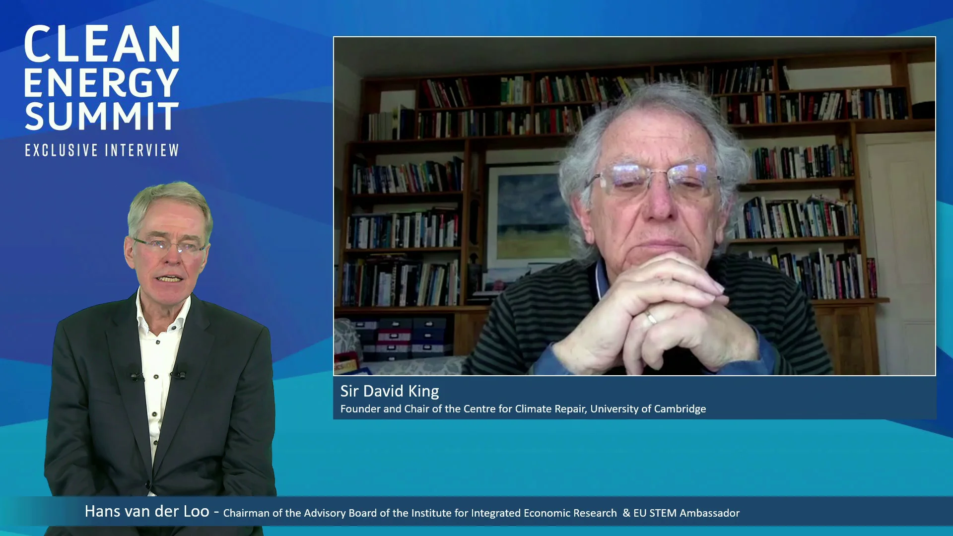 CES21 - EXCLUSIVE INTERVIEW WITH HANS VAN DER LOO AND SIR DAVID KING