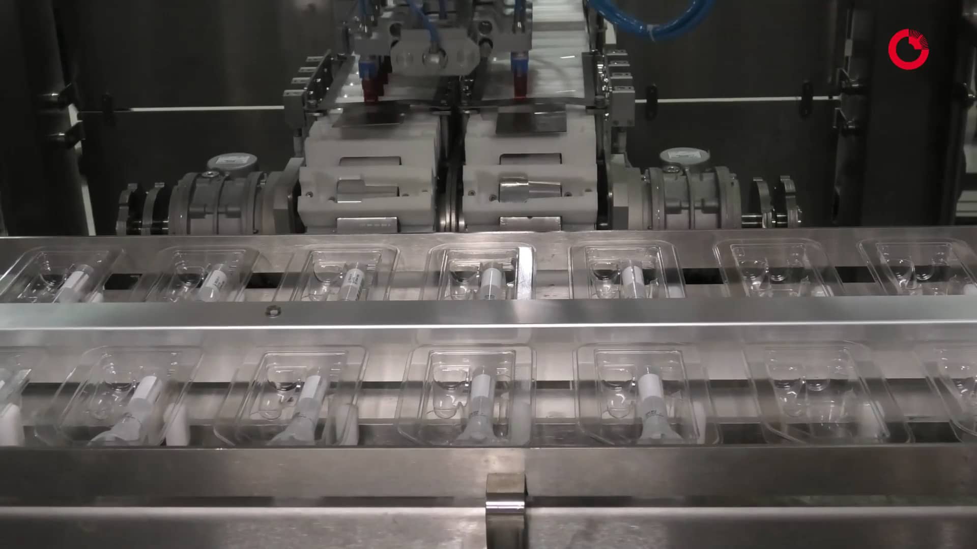 Colimatic integrated assembly line for DNA Test blister pack on Vimeo