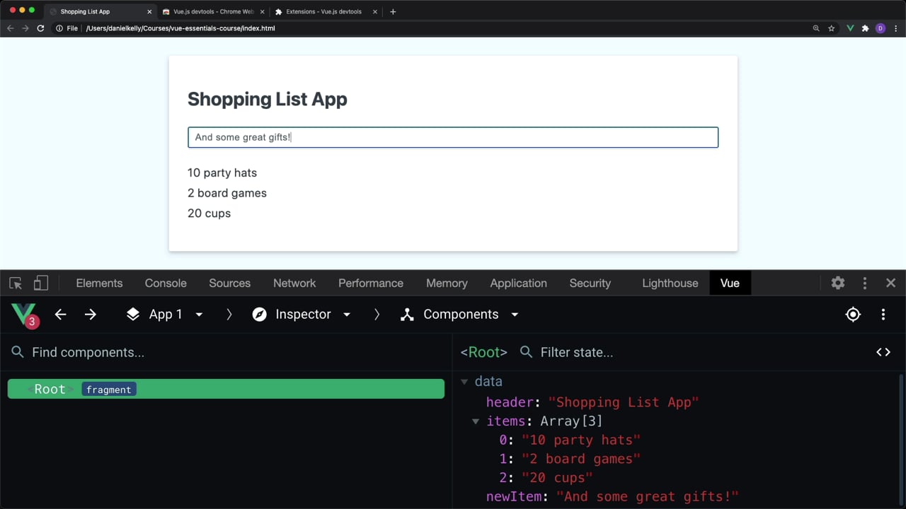 User Inputs in Vue 3 - A Vue.js Lesson From our Vue.js Course:... User Inputs in Vue 3 - A Vue.js Lesson From our Vue.js Course:...