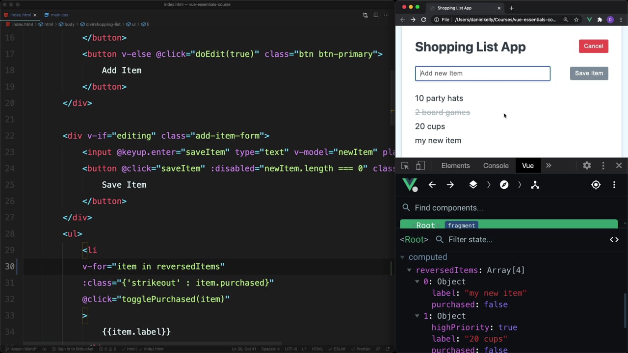 Computed Properties in Vue 3 - A Vue.js Lesson From our Vue.js... Computed Properties in Vue 3 - A Vue.js Lesson From our Vue.js...