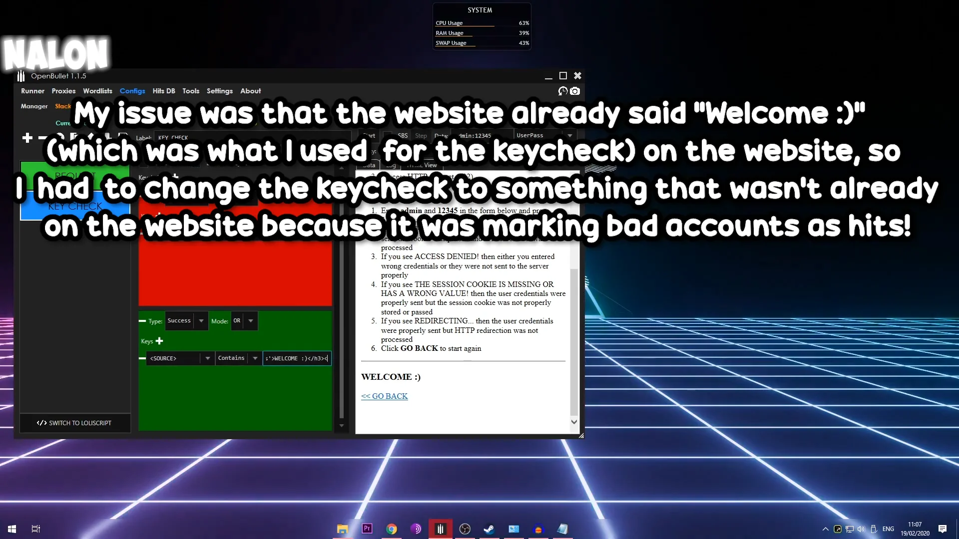 Open Bullet Tutorials #2 _ Creating a Simple Config_r3vXzv63bCU_1080p.mp4