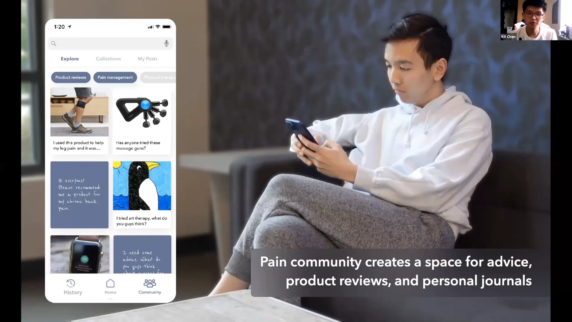 PainPal (2021) Presentation on Vimeo