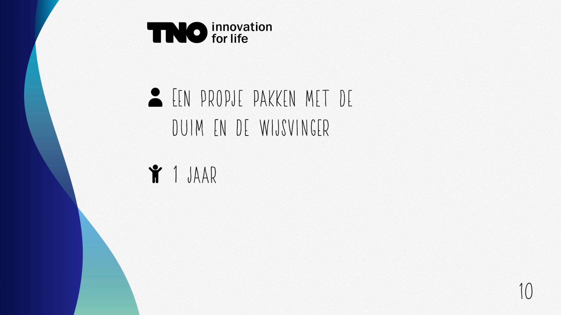 DIY Van Wiechen Onderzoek - Kenmerk 10 - Een propje pakken met duim en ...