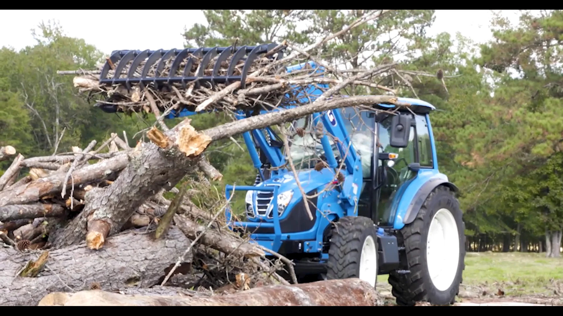 LS Tractor Rake Grapple