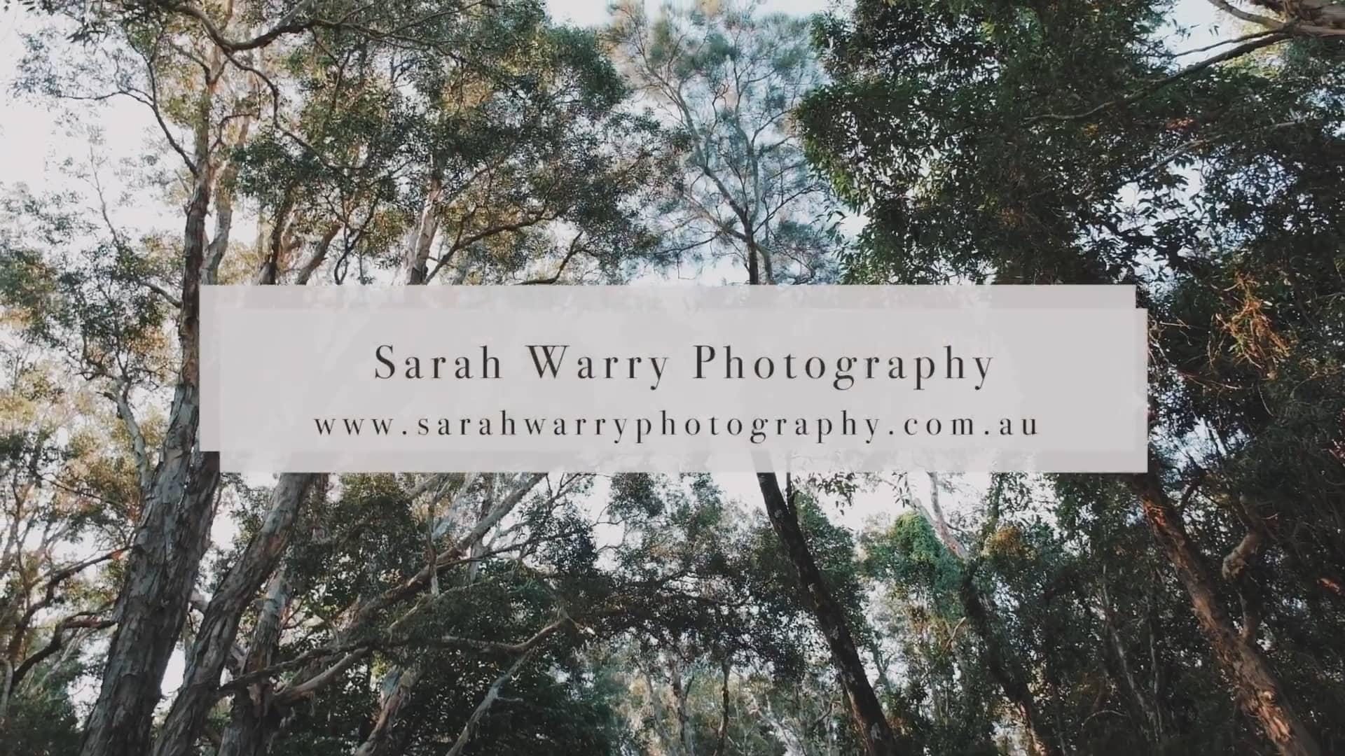 Sarah Warry Photography on Vimeo