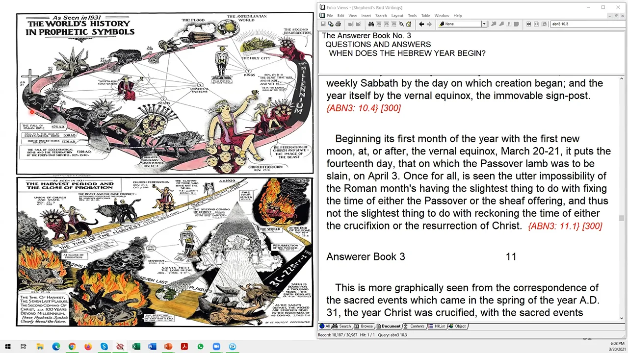 The Scarlet Colored Beast, Part 20 of 20, Q&A, Continues - March 20 ...