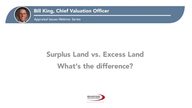 Surplus Land vs Excess Land – What's the Difference? - Bill King, CVO ...