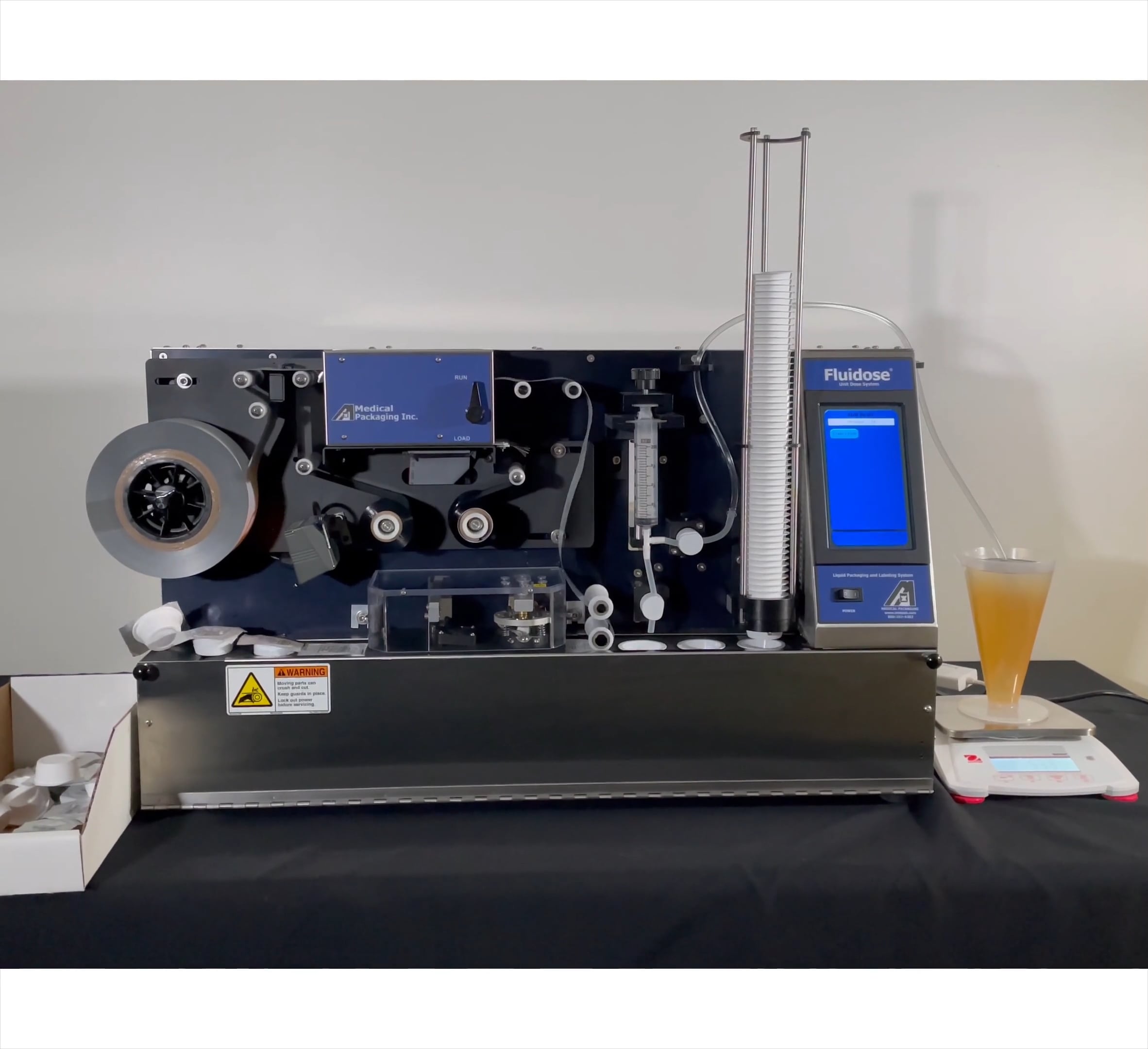 The Fluidose® Series 6 Liquid Unit Dose Packaging System on Vimeo