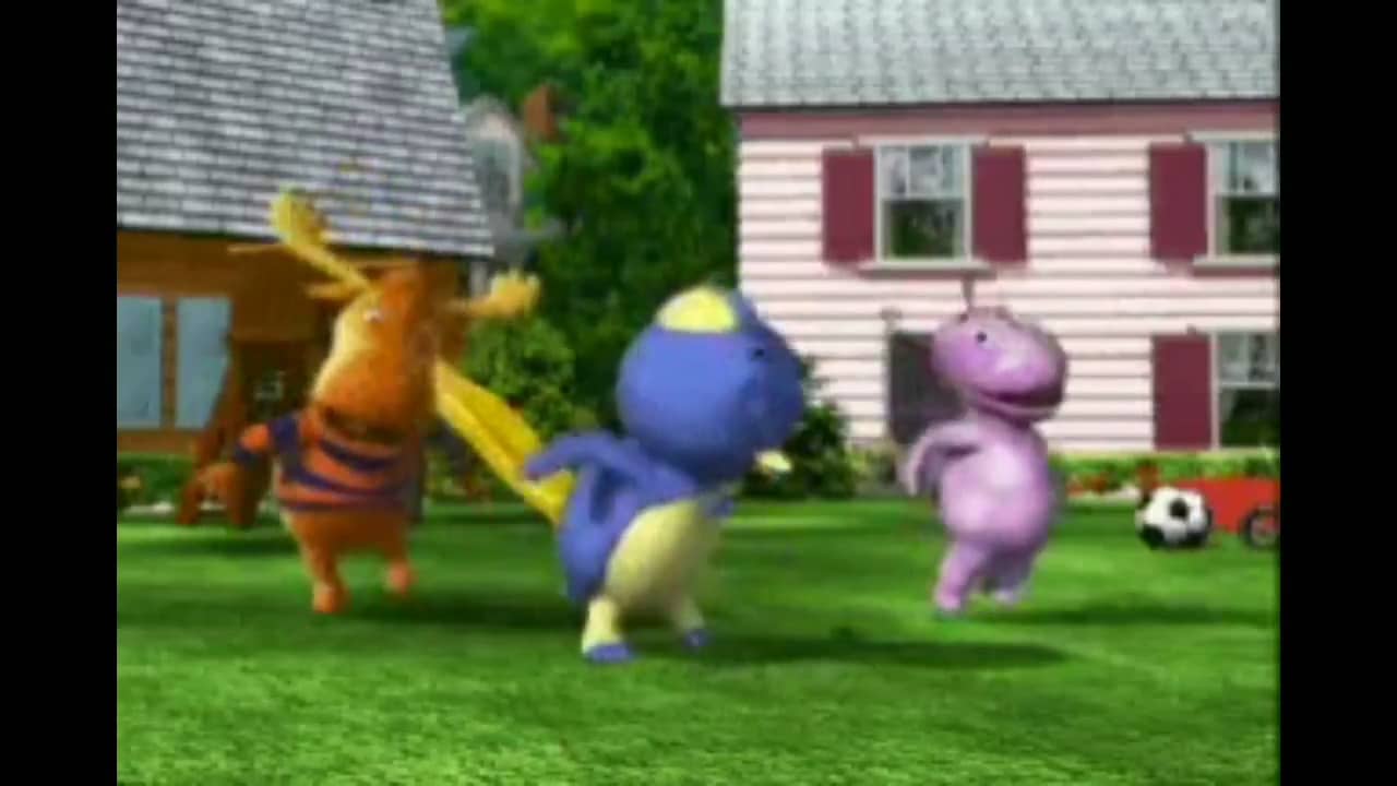 Cena do piloto animado rejeitado de Backyardigans (Animated Pilot ...