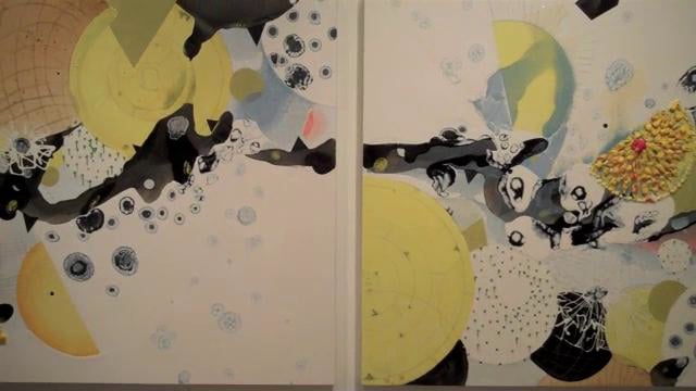 Kim Manfredi & Jane Manus at the C. Grimaldis Gallery on Vimeo