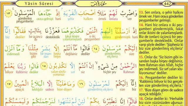 YASİN SURESİ 2. SAYFA KELİME MEALLİ-İSMAİL BİÇER 1280x720 HD on Vimeo
