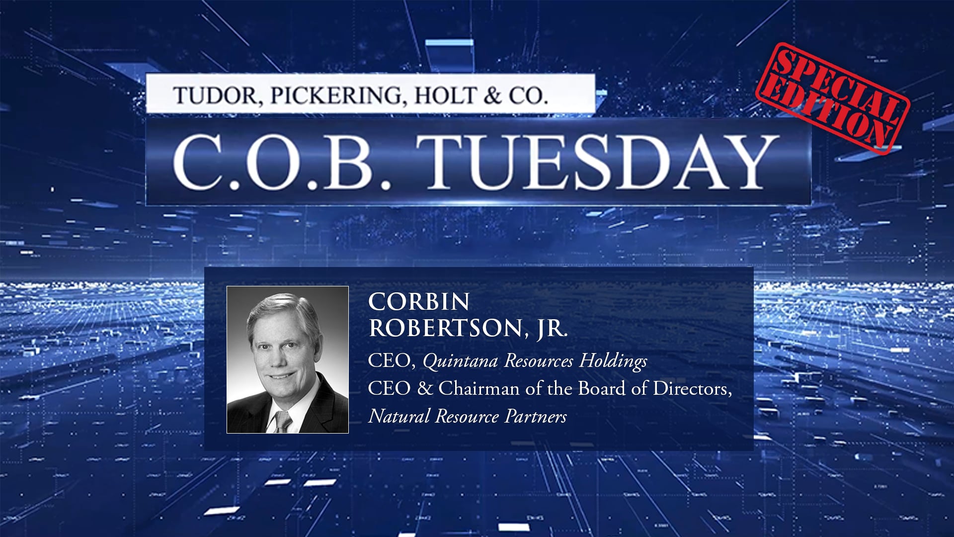 C.O.B. Tuesday Special Edition: Carbon Neutral Coalition Featuring ...