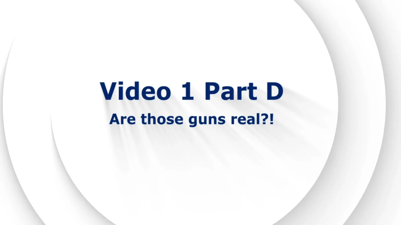 pccd k12 video resources - PCCD_(Video 1 - Part D). Are those guns real-! - Middle School ...