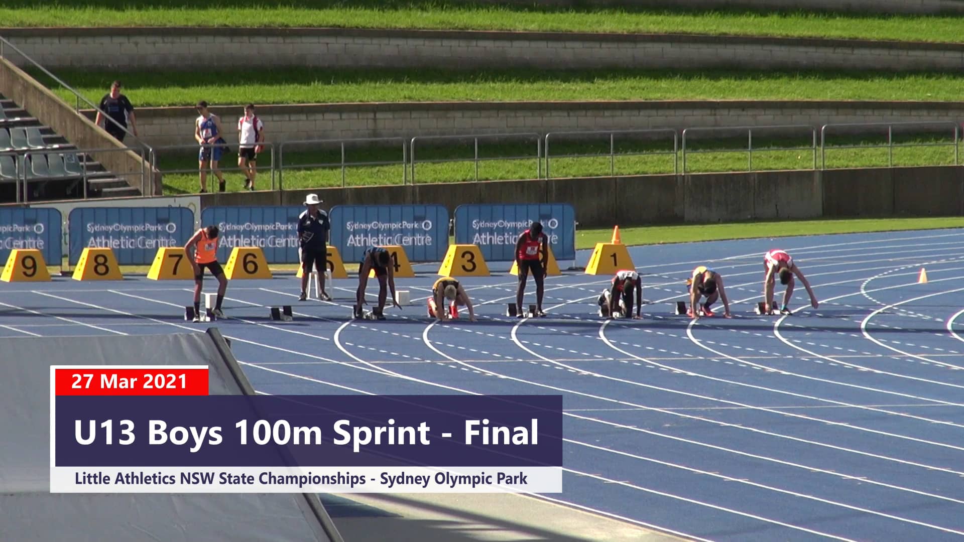 U13 Boys 100m Sprint Final - 2021 Little Athletics NSW State ...