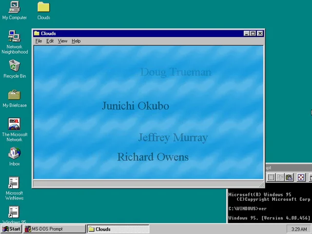 Windows 95 Desktop