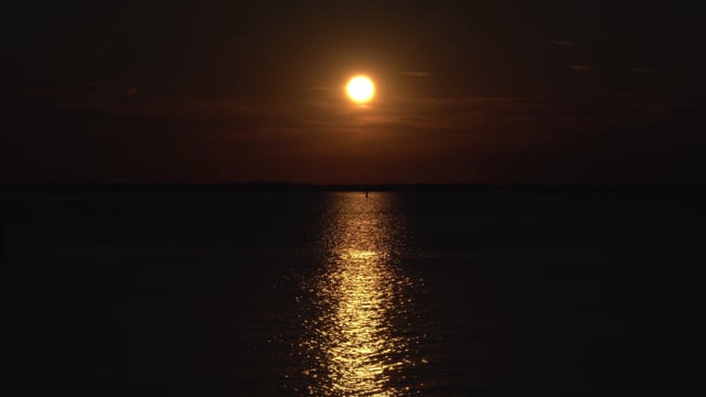 Sunset Sea River - Free video on Pixabay