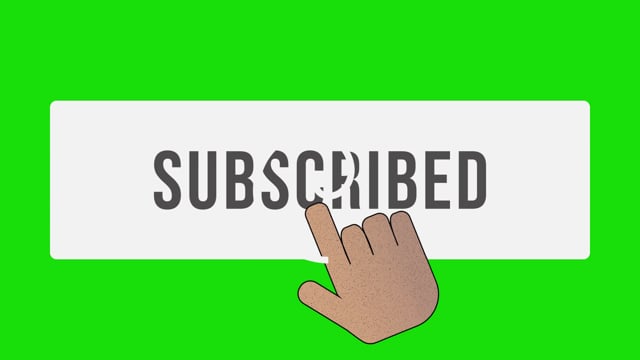 Button, Subscription, Green Screen. Free Stock Video - Pixabay