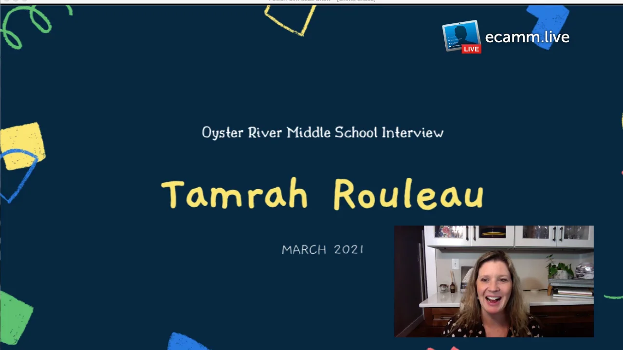 Tamrah Rouleau_ORMS Video Interview on Vimeo