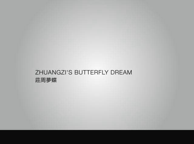 Zhuangzi's Butterfly Dream on Vimeo