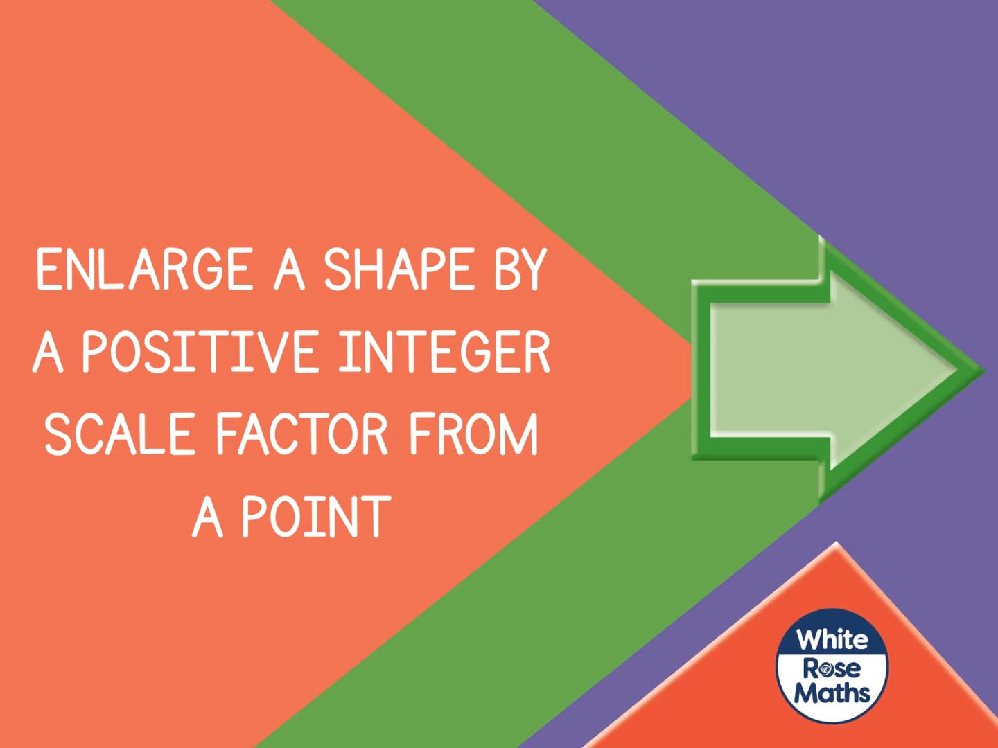 Sum9.1.3 - Enlarge a shape by a positive integer scale factor from a ...