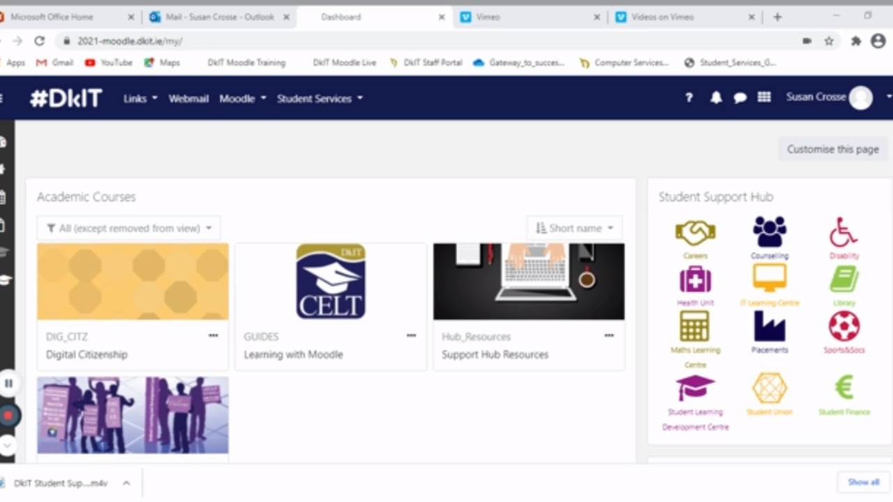 DkIT Student Support Hub on Vimeo
