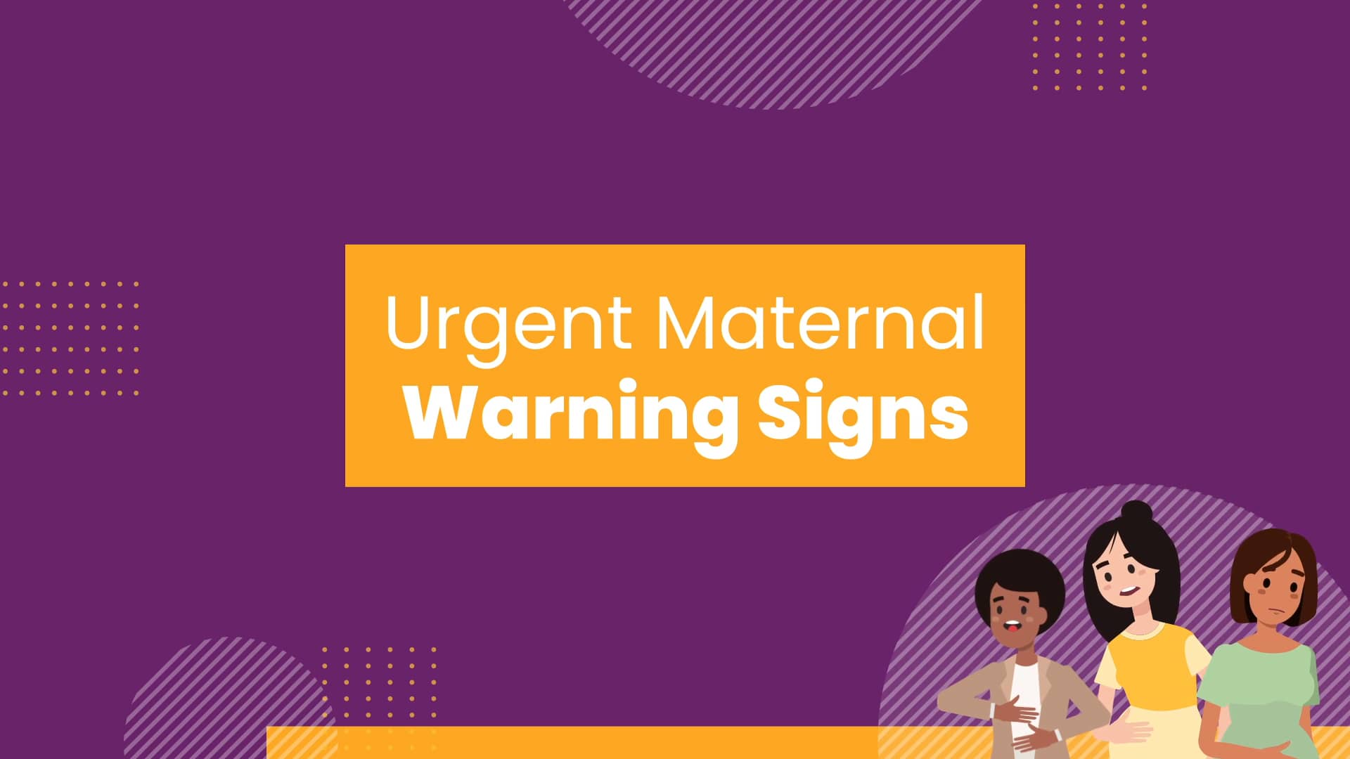 MDMOM: Urgent Maternal Warning Signs on Vimeo