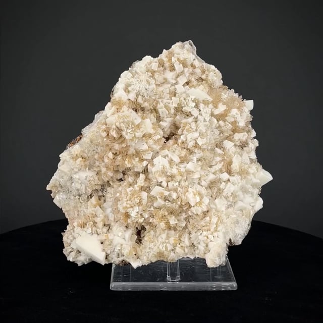 Calcite & Hemimorphite | Charcas, Mun. de Charcas, San Luis Potosí, Mexico