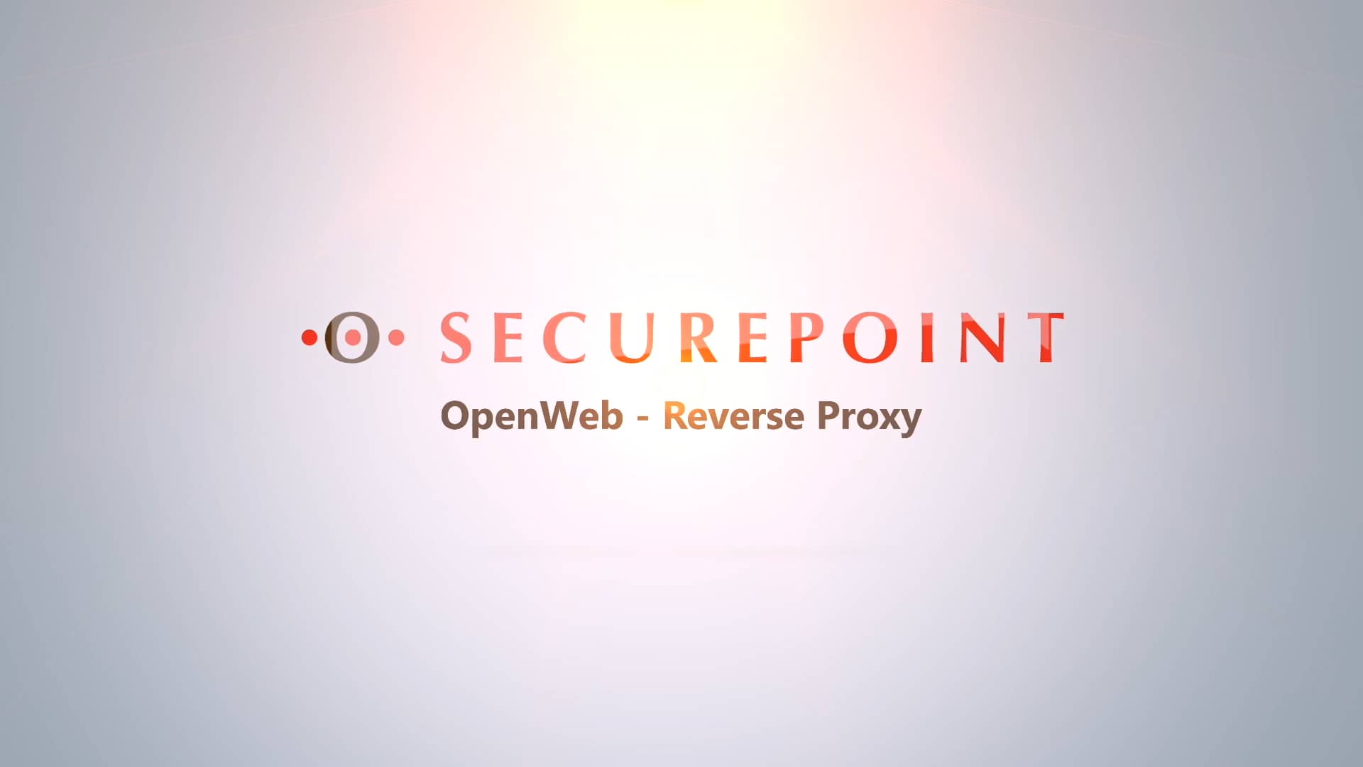 Securepoint OpenWeb - Reverse Proxy on Vimeo