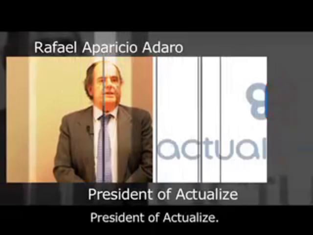 Rafael Aparicio, President of Actualize on Vimeo