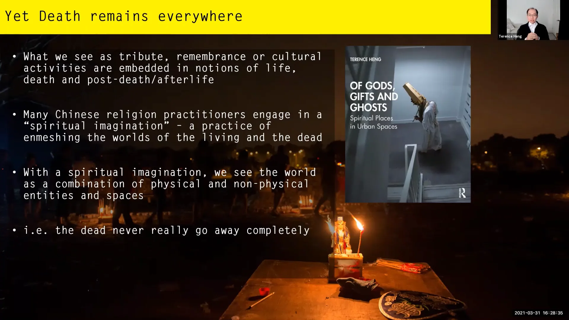 Ritual and Remembrance - Dr Terence Heng on Vimeo
