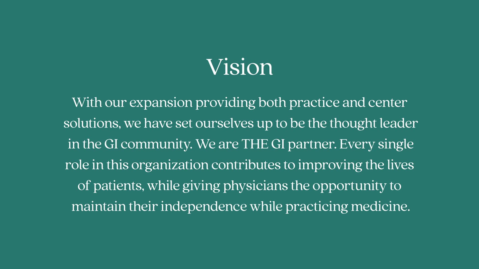 PE GI Solutions on Vimeo