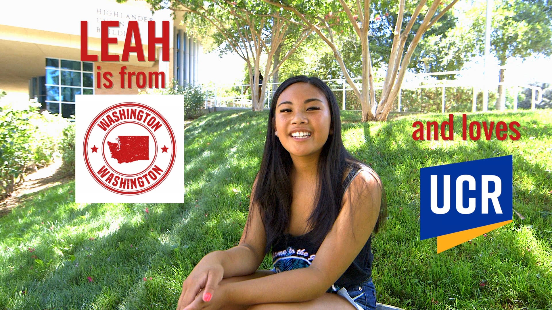 From Washington to UCR: Meet Leah on Vimeo