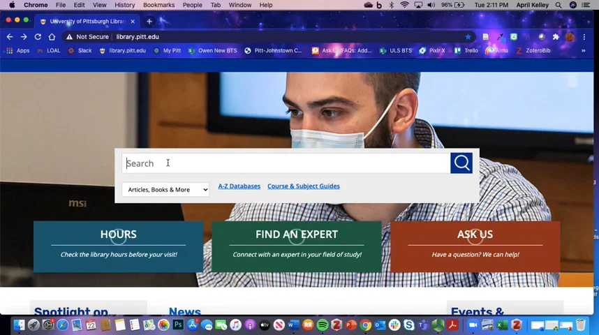 Adding Items to Zotero with PittCat on Vimeo