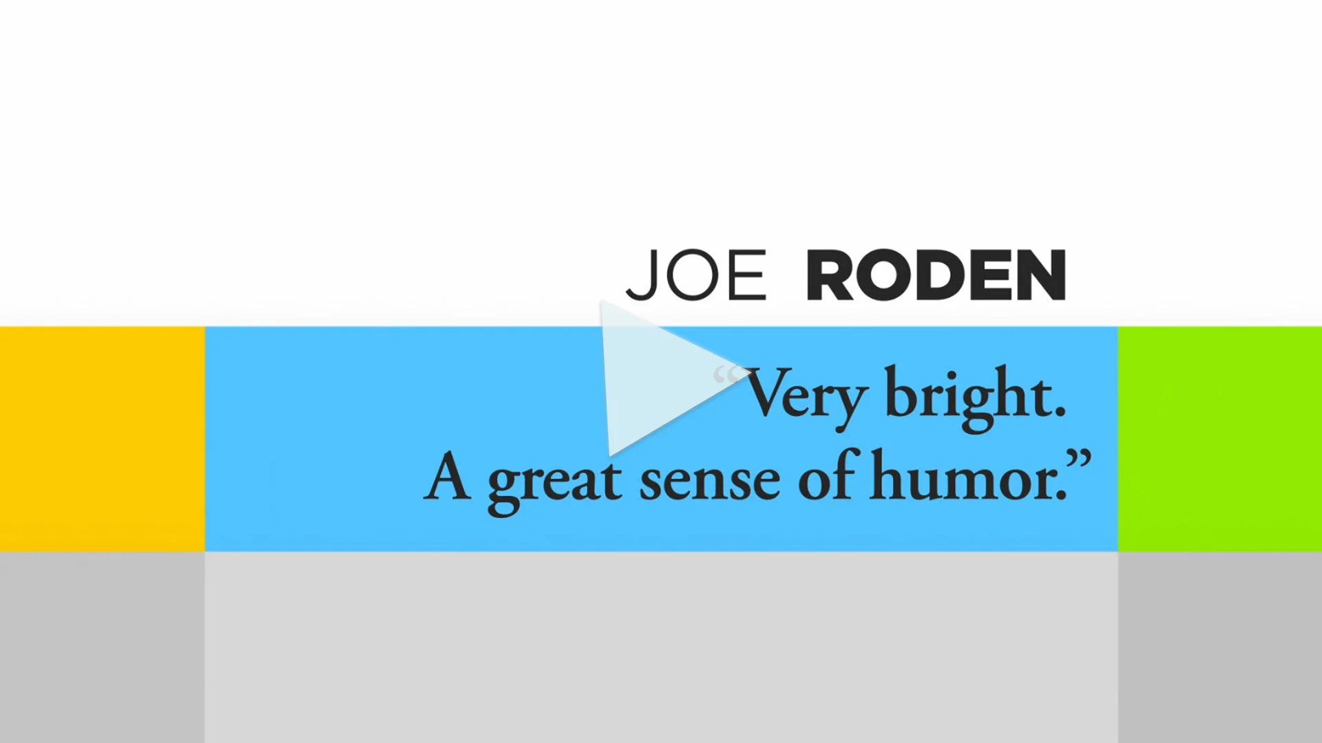 RH on Joe Roden on Vimeo