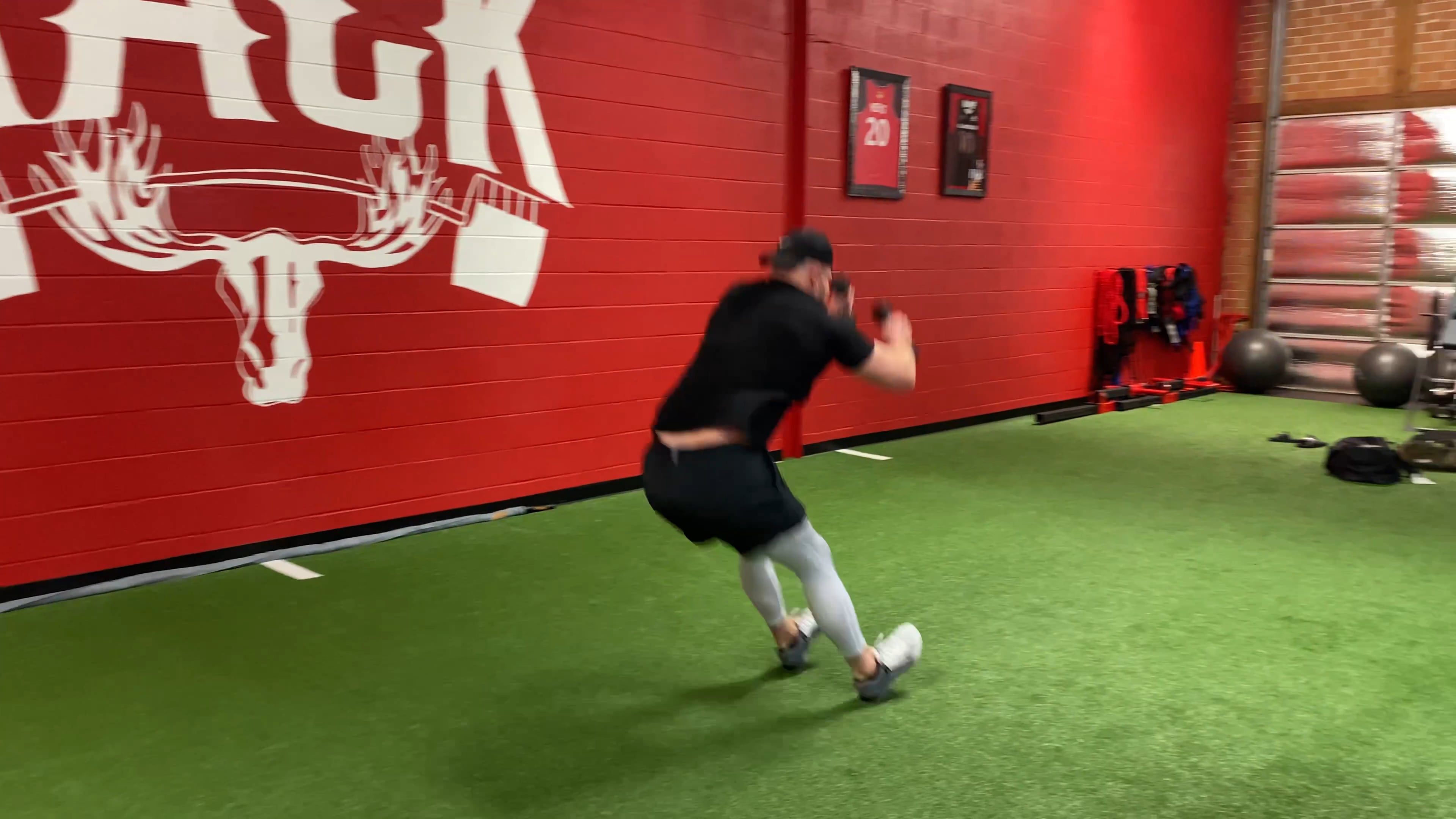 Power: Loaded Broad Jumps, Weight in Hand on Vimeo