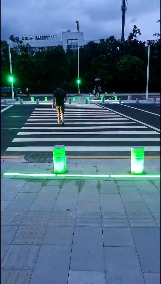 Luminous Zebra Crossing, Intelligent Zebra Crossing on Vimeo