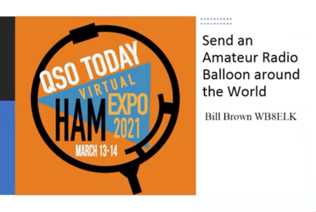 Send an Amateur Radio Balloon around the World, Bill Brown WB8ELK on Vimeo