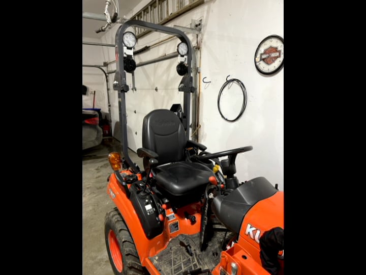 Kobota BX series ROPS light kit on Vimeo