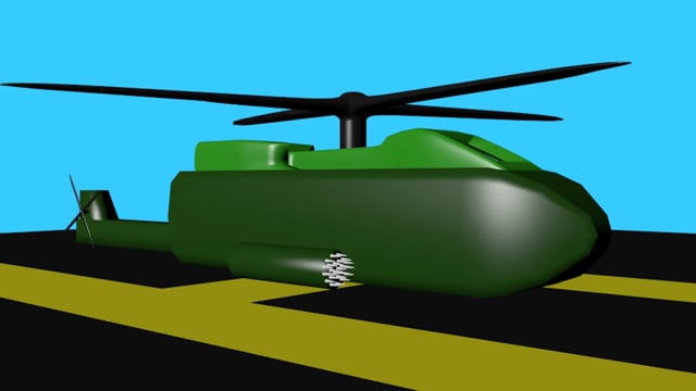 Helicopter, 3D, Design. Free Stock Video - Pixabay
