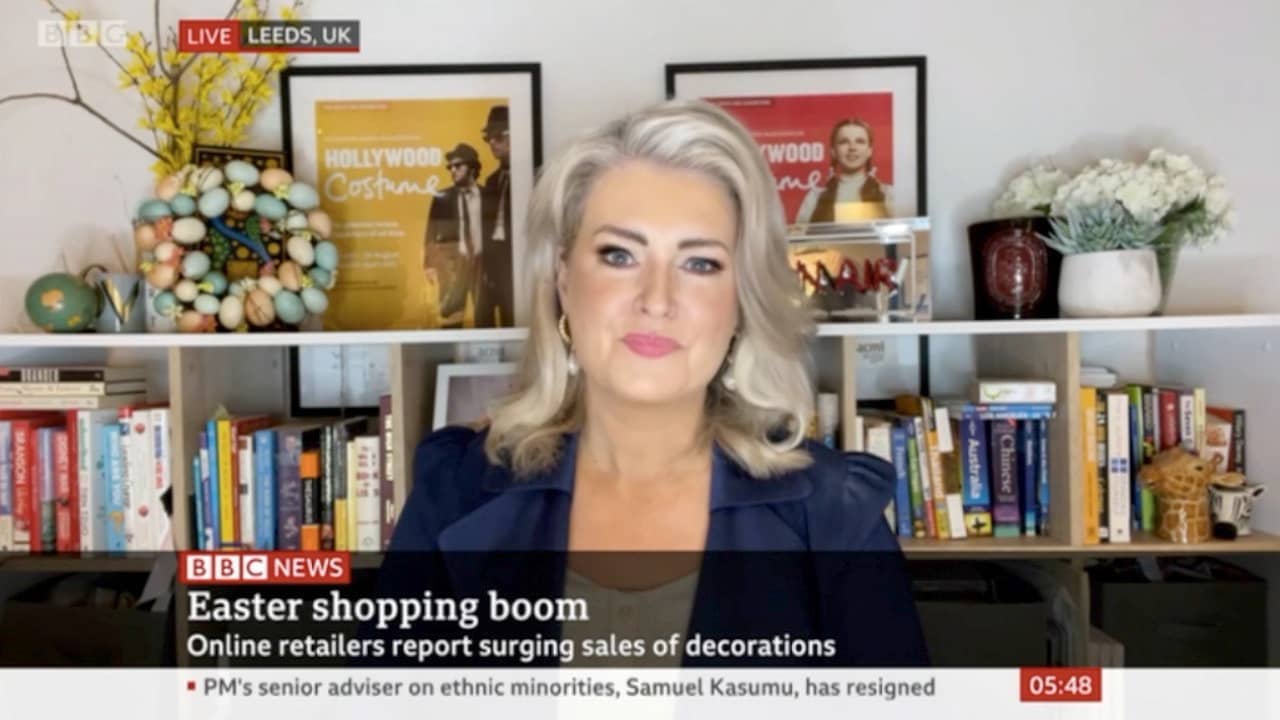 Kate Hardcastle MBE - BBC News - Easter Retail - 02-04-21 - # ...