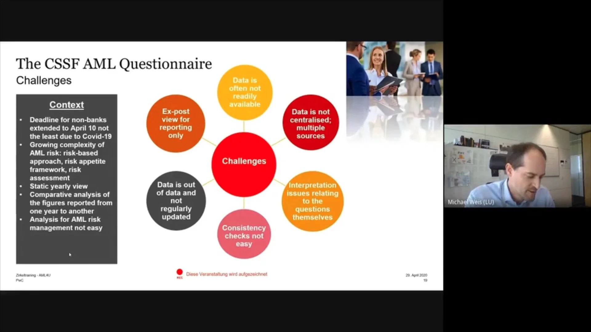CSSF AML Fragebogen mit Michael Weis on Vimeo