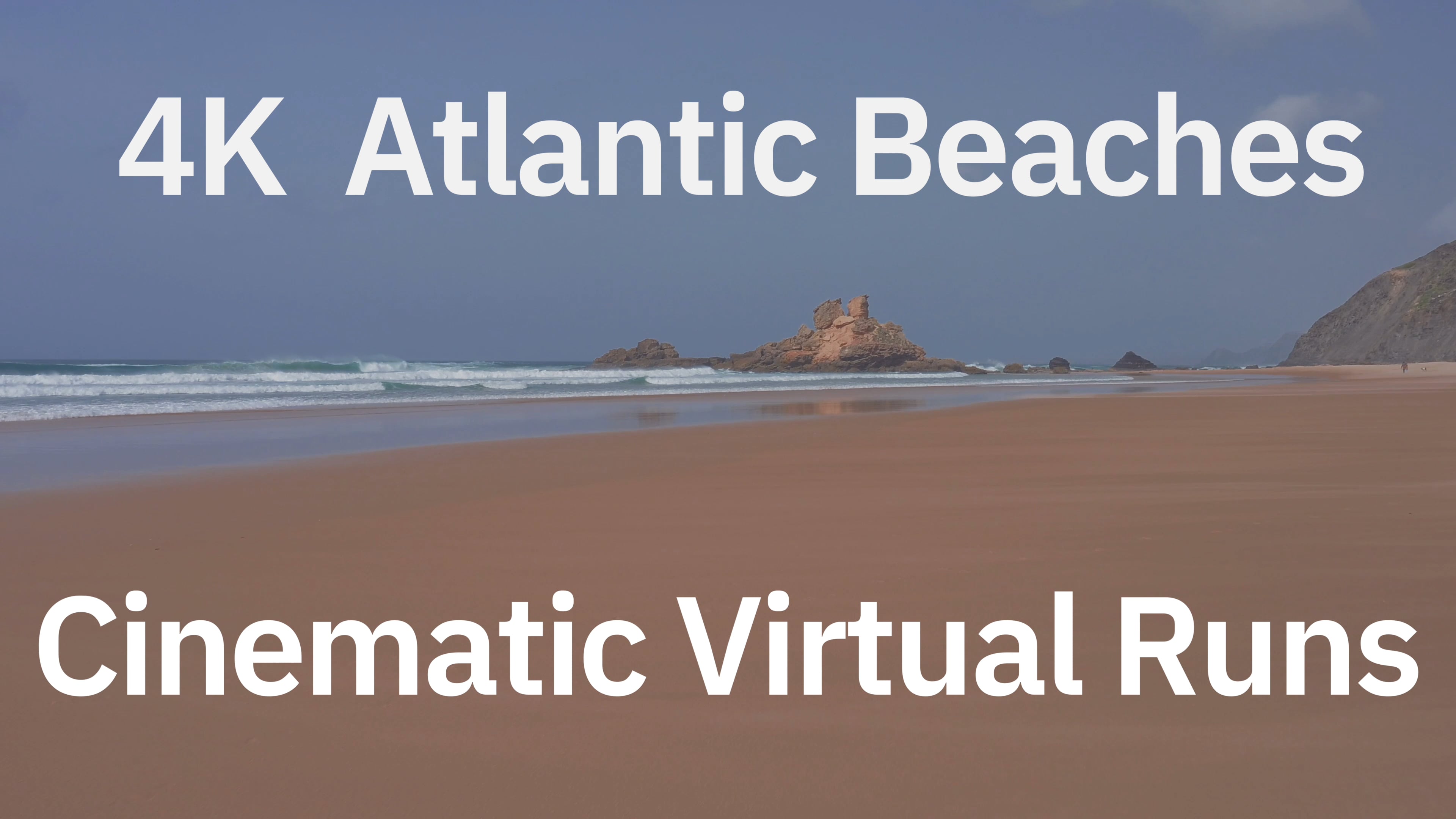 Watch 4K Atlantic Beaches - Cinematic Runs on Long Beaches with ...