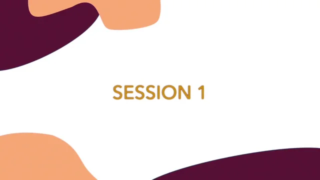 Session 1 Recap on Vimeo