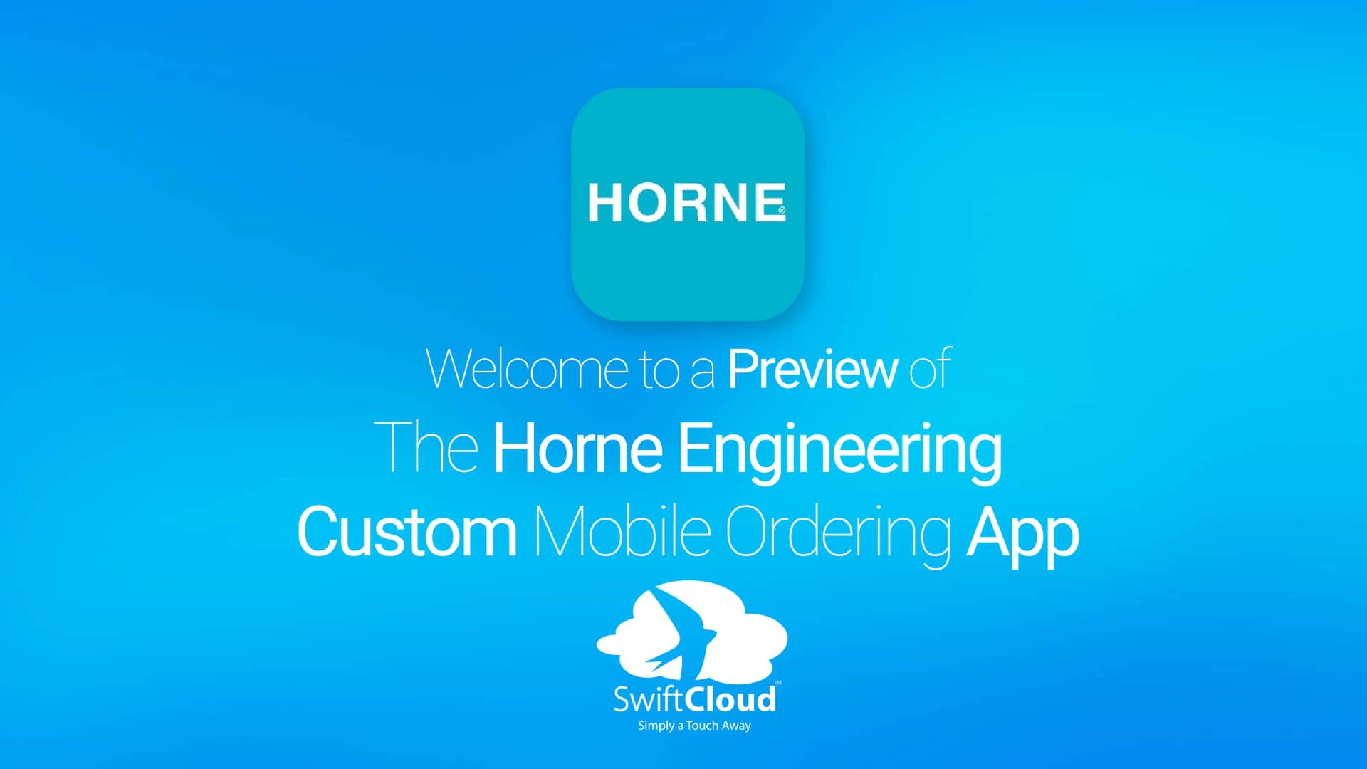 Horne Engineering - Mobile App Preview - HOR062W on Vimeo