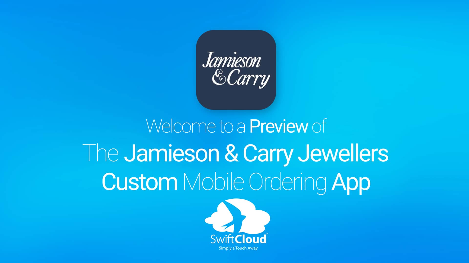 Jamieson and Carry Jewellers - Mobile App Preview - JAM370W on Vimeo